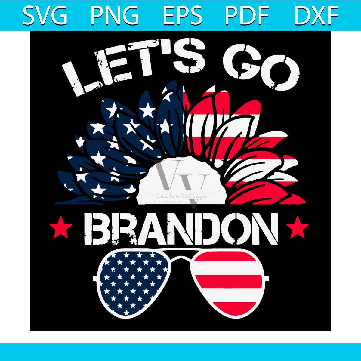 Lets Go Brandon Svg, American Flag Svg, Impeach Biden Svg | Inspire Uplift