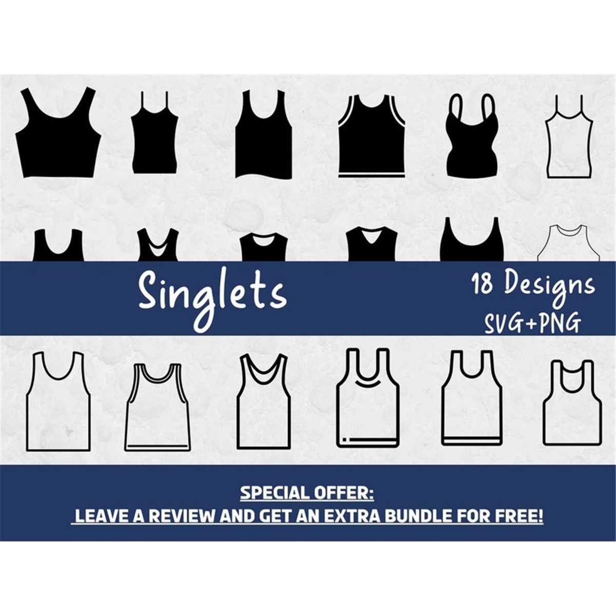 Singlet SVG Bundle, Paper Doll Clipart, Summer SVG, Svg file - Inspire ...