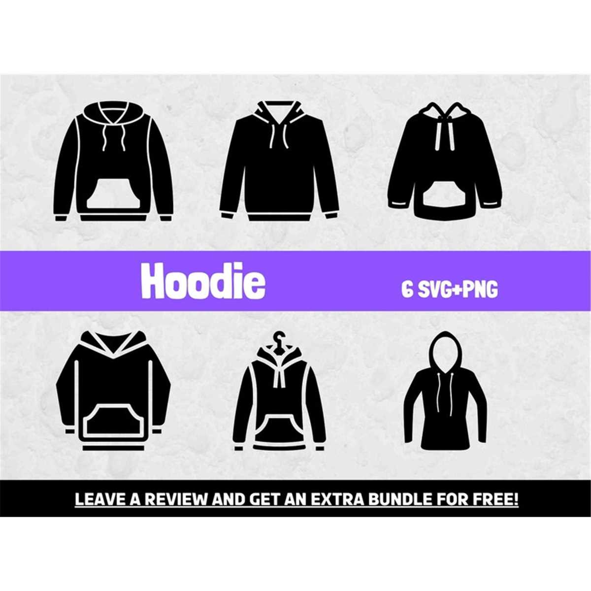 Hoodie Svg Bundle, Shirt Shapes, Clothing Svg, Wear Svg, Svg | Inspire ...