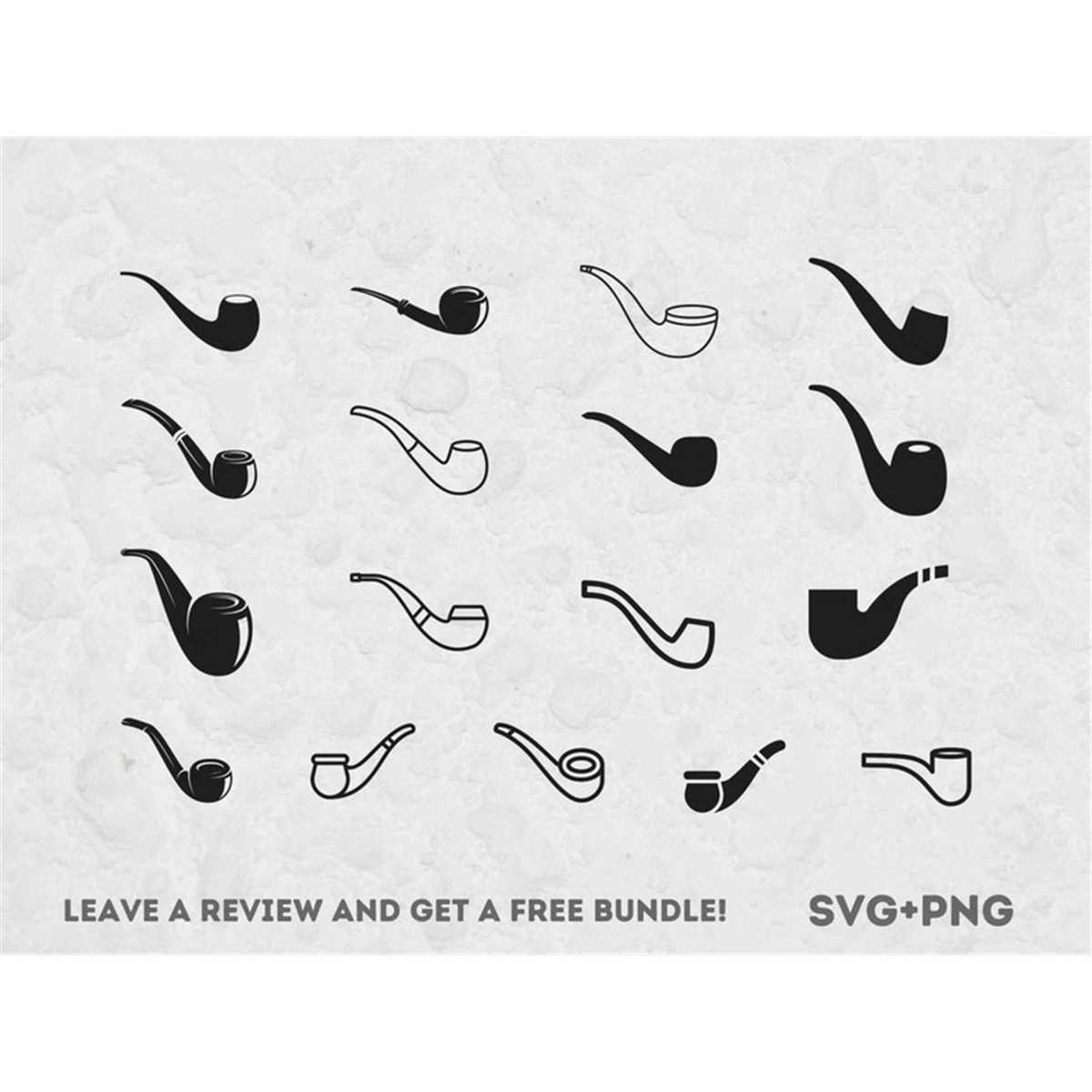 Smoking Pipe SVG Bundle, Smoking SVG, Svg files for Cricut, | Inspire ...