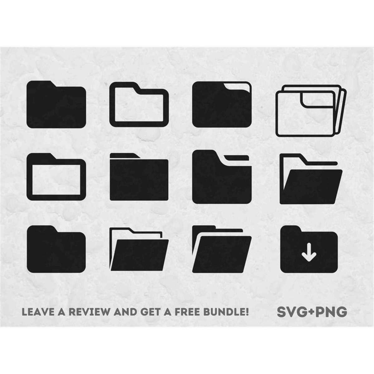 File Folder Svg, Folder Clipart, SVG Files for Cricut, File | Inspire ...