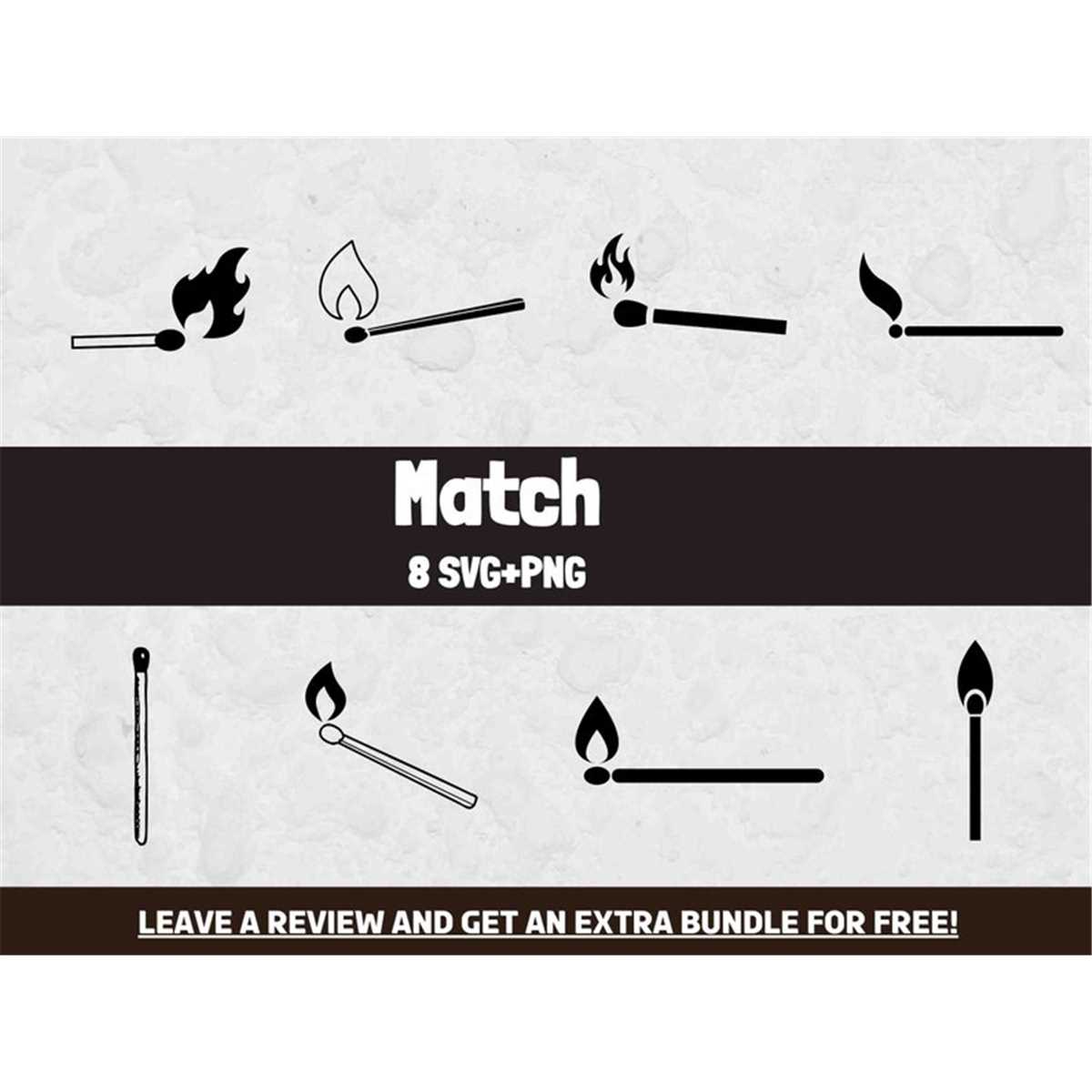 Match SVG, Fire Svg, Svg files for Cricut, Happy Camper Clip | Inspire ...