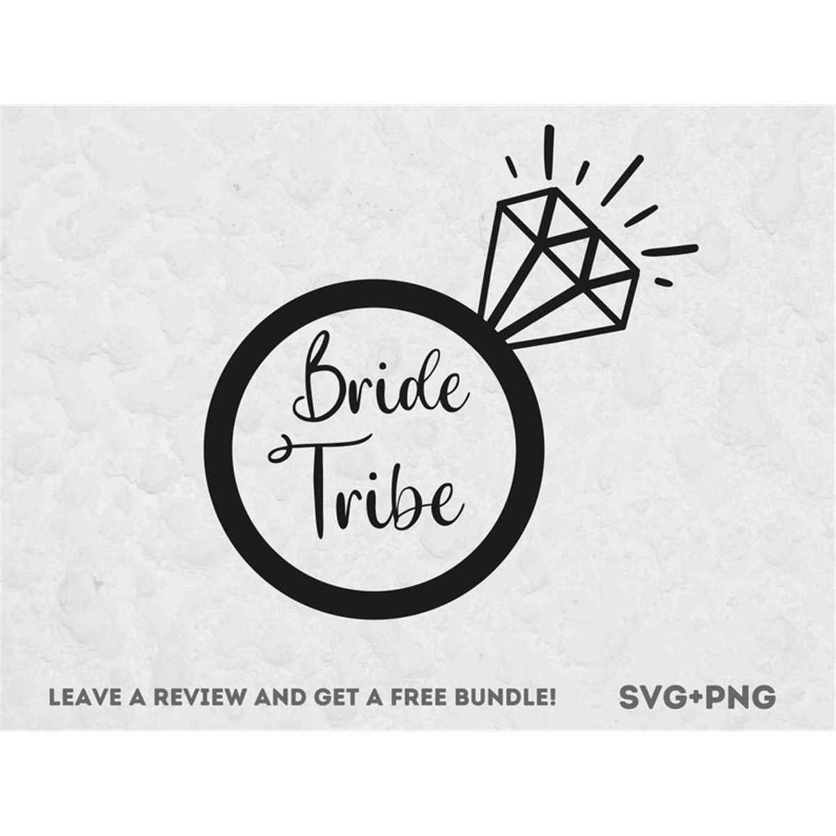 Bride Tribe SVG, SVG Files for Cricut, Bachelorette Party, W | Inspire ...