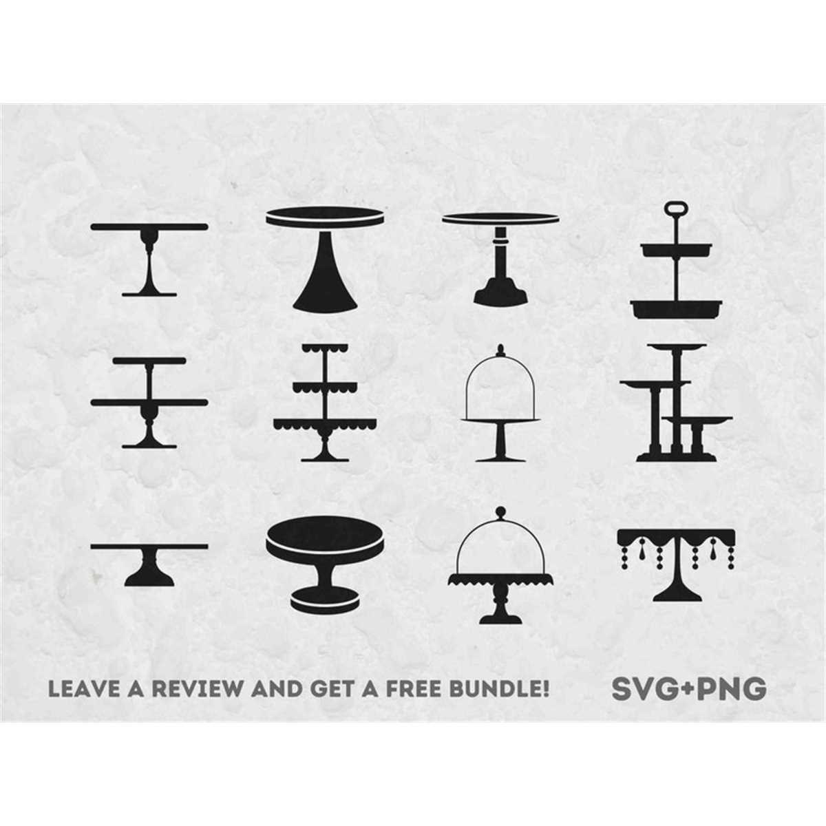 Cake Stand SVG, SVG Files for Cricut, Baking Svg, Cake Svg, | Inspire ...