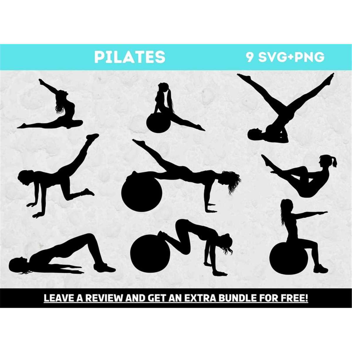 Pilates Svg, SVG Files for Cricut, Pilates Clipart, Pilates - Inspire ...