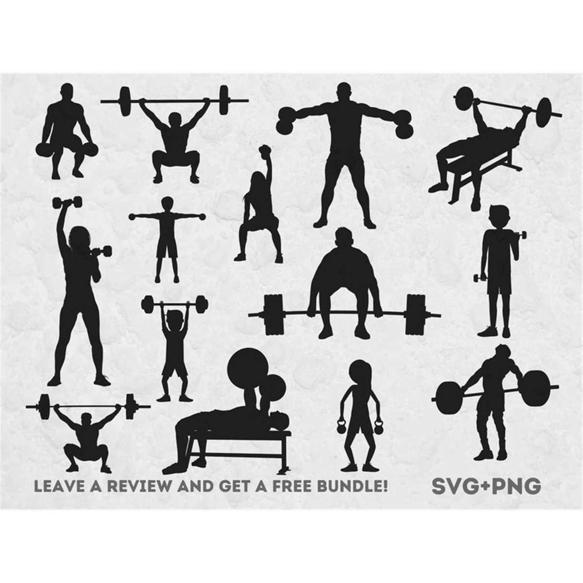 Lifting Weights Svg, SVG Files for Cricut, Gym SVG, Weightli | Inspire ...