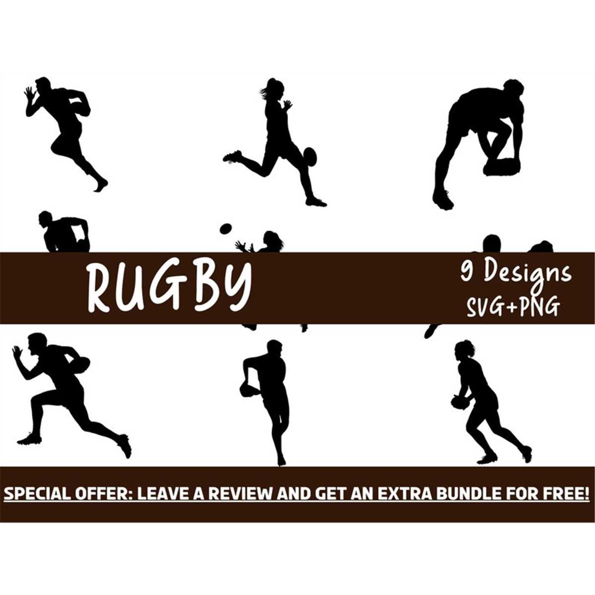 Rugby Svg, SVG Files for Cricut, Sports SVG, Rugby Clipart, - Inspire ...