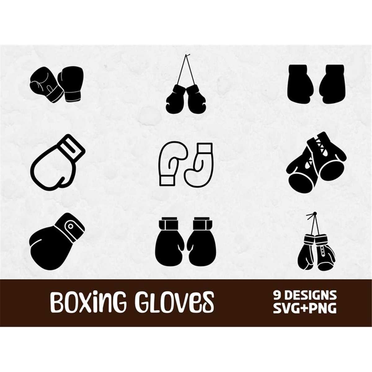 Boxing Gloves Svg Bundle, SVG Files for Cricut, Sports Clipa | Inspire ...
