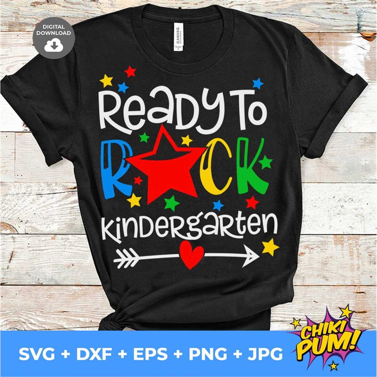 Ready To Rock Kindergarten, 1st day of Kindergarten, Back To | Inspire ...