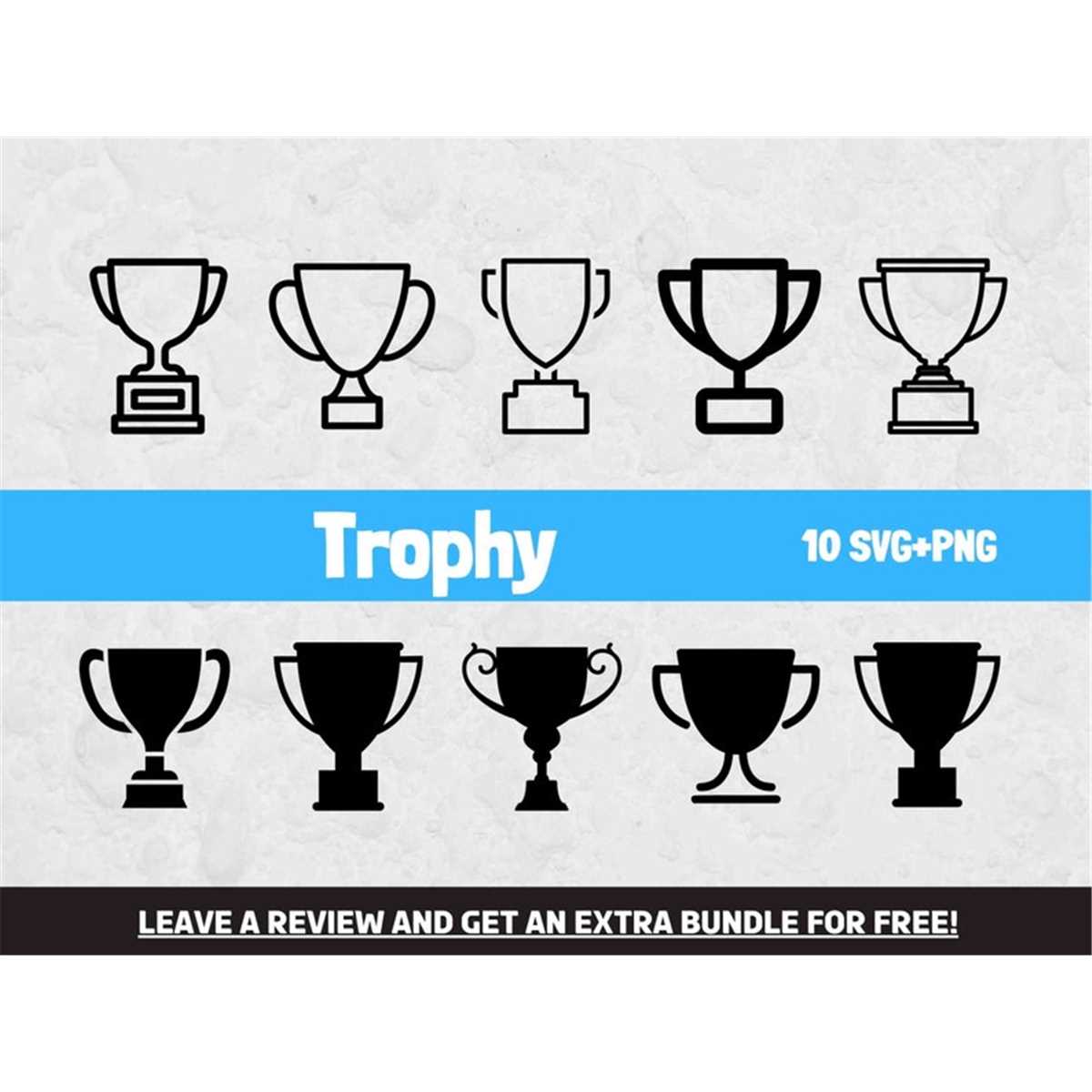 Trophy Svg, Winner SVG, SVG Files for Cricut, Competition SV | Inspire ...