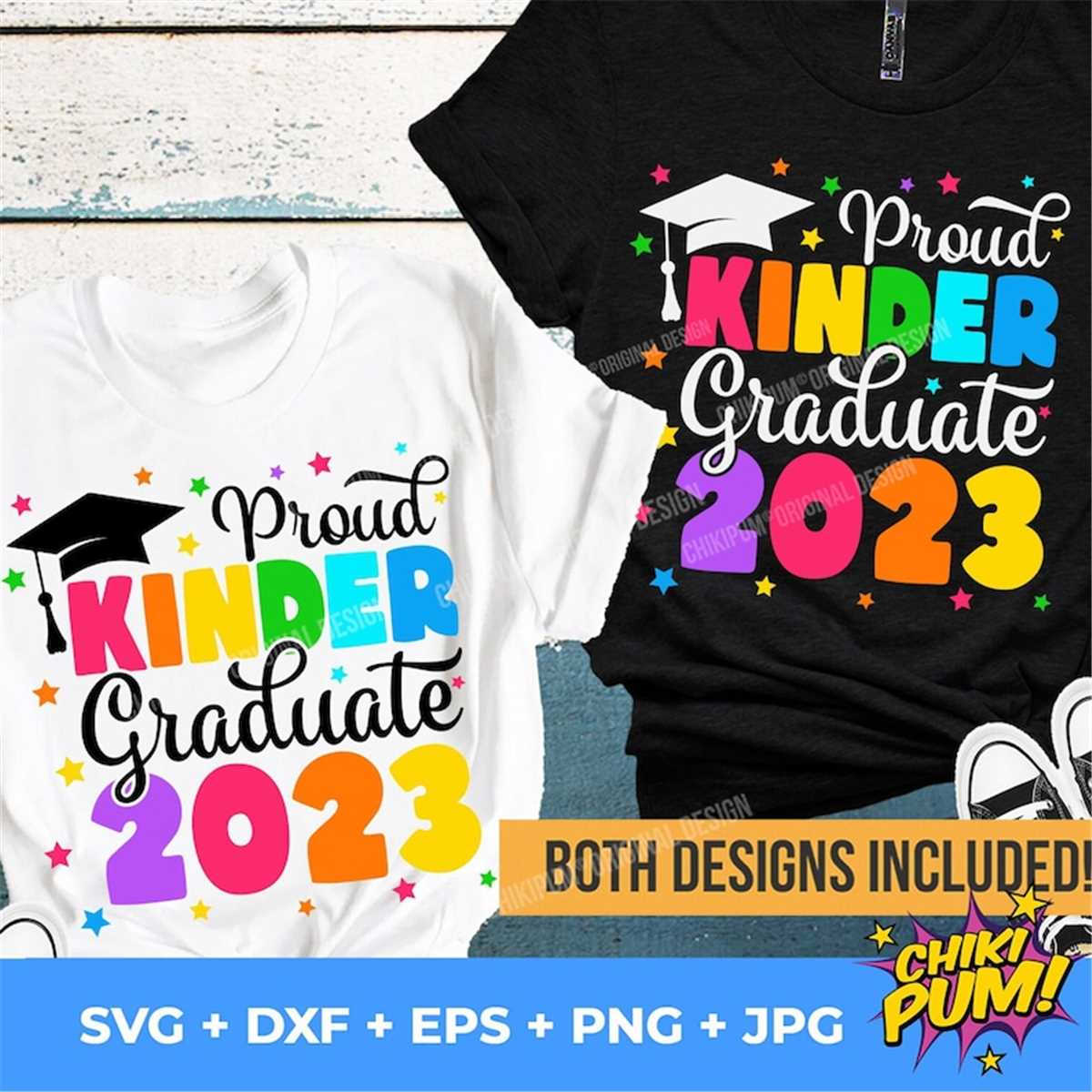 Proud Kinder Graduate 2023 svg, Kindergarten Graduate 2023 s - Inspire ...