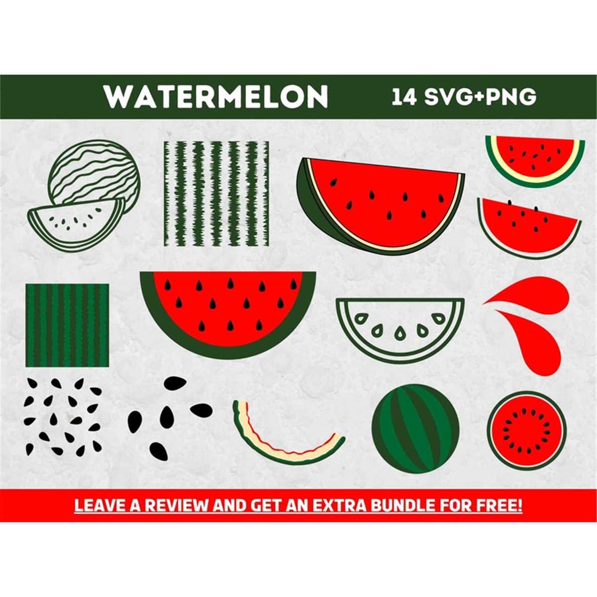 Watermelon Clipart, Melon SVG, Watermelon Png, SVG Files for | Inspire ...
