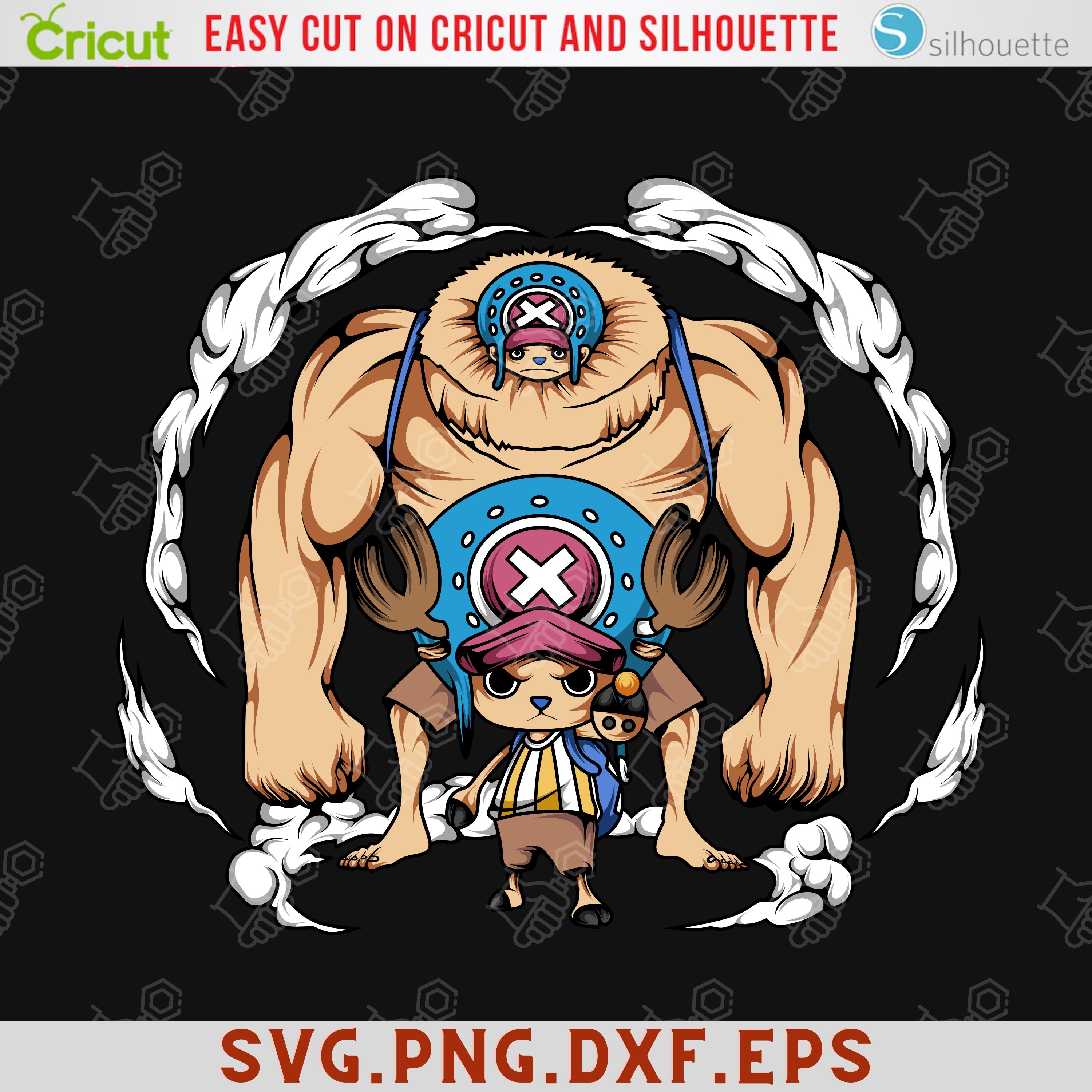 Chopper,One Piece Svg Bundle, Luffy Gear 5 Svg , Luffy Nika, - Inspire ...