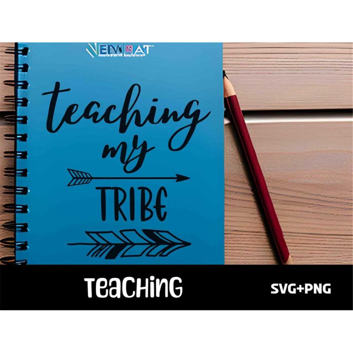 Teaching my tribe Svg, Teacher SVG, Svg Files for Cricut, Te | Inspire ...