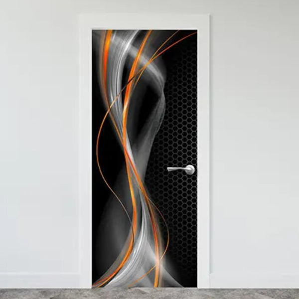 Removable Door Sticker Vinyl 3d Doo Decor Peel | Inspire Uplift