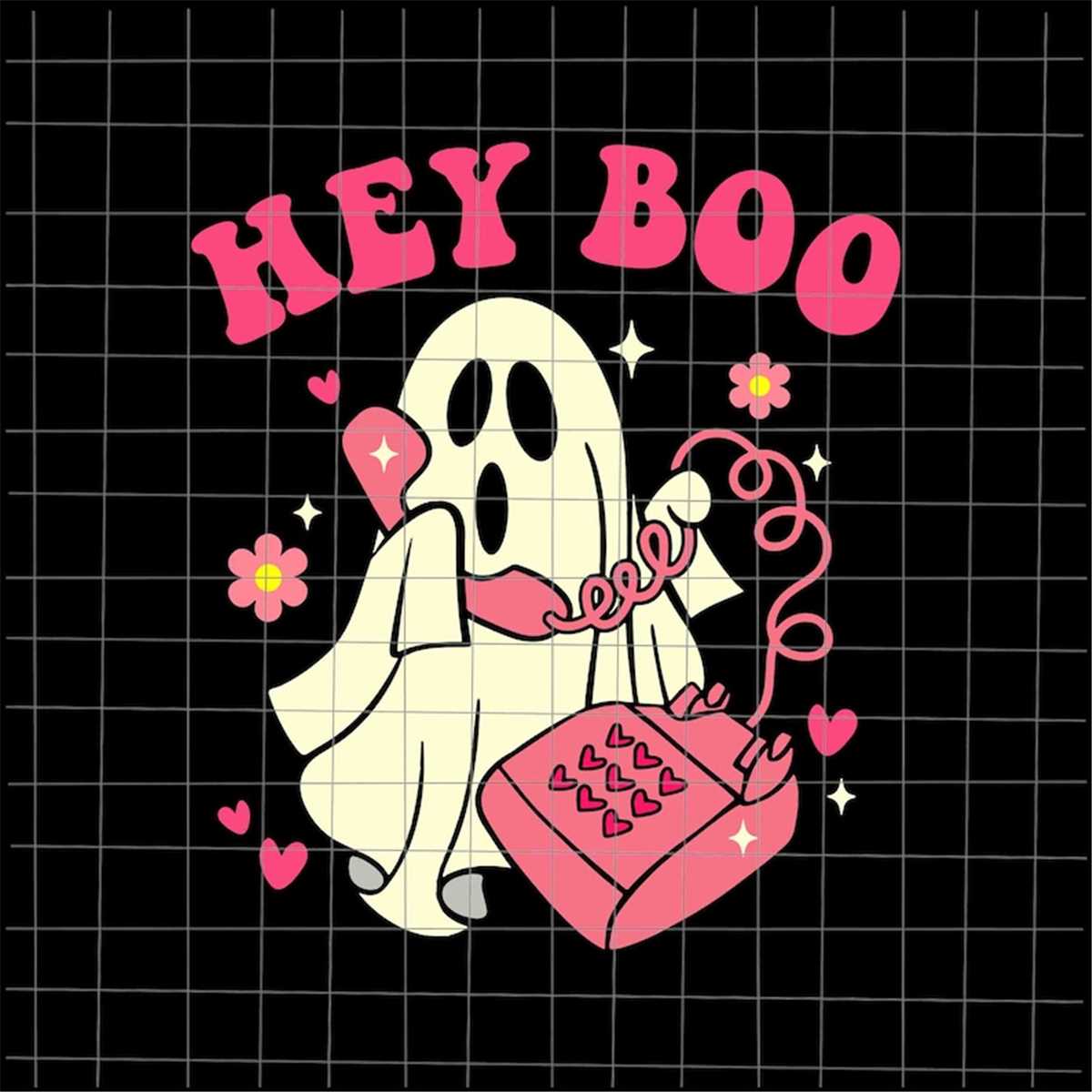 Hey Boo Svg, Scream Halloween Svg, Scream You Hang Up Svg, F | Inspire ...