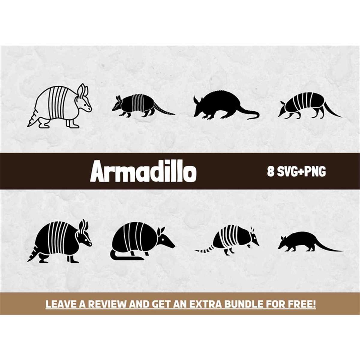 Armadillo Svg, Svg Files for Cricut, Animal Clipart, Native | Inspire Uplift