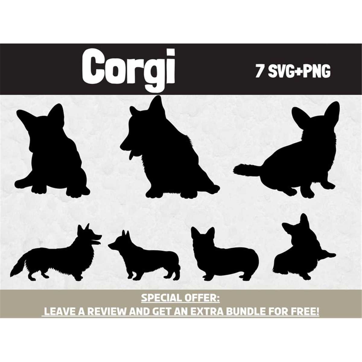Corgi Svg, Svg Files for Cricut, Commercial Use SVG, Dog Lov | Inspire ...