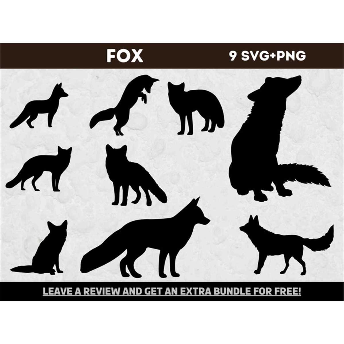 Fox Svg, Fox Cut Files, Fox Clipart, Animal Clipart, Wildlif | Inspire ...