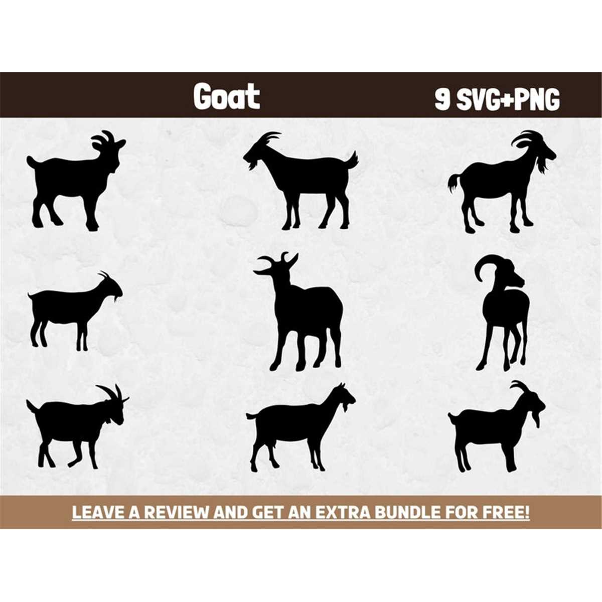 Goat Svg Bundle, Farm Animal SVG Bundle, Svg Files for Cricu | Inspire ...