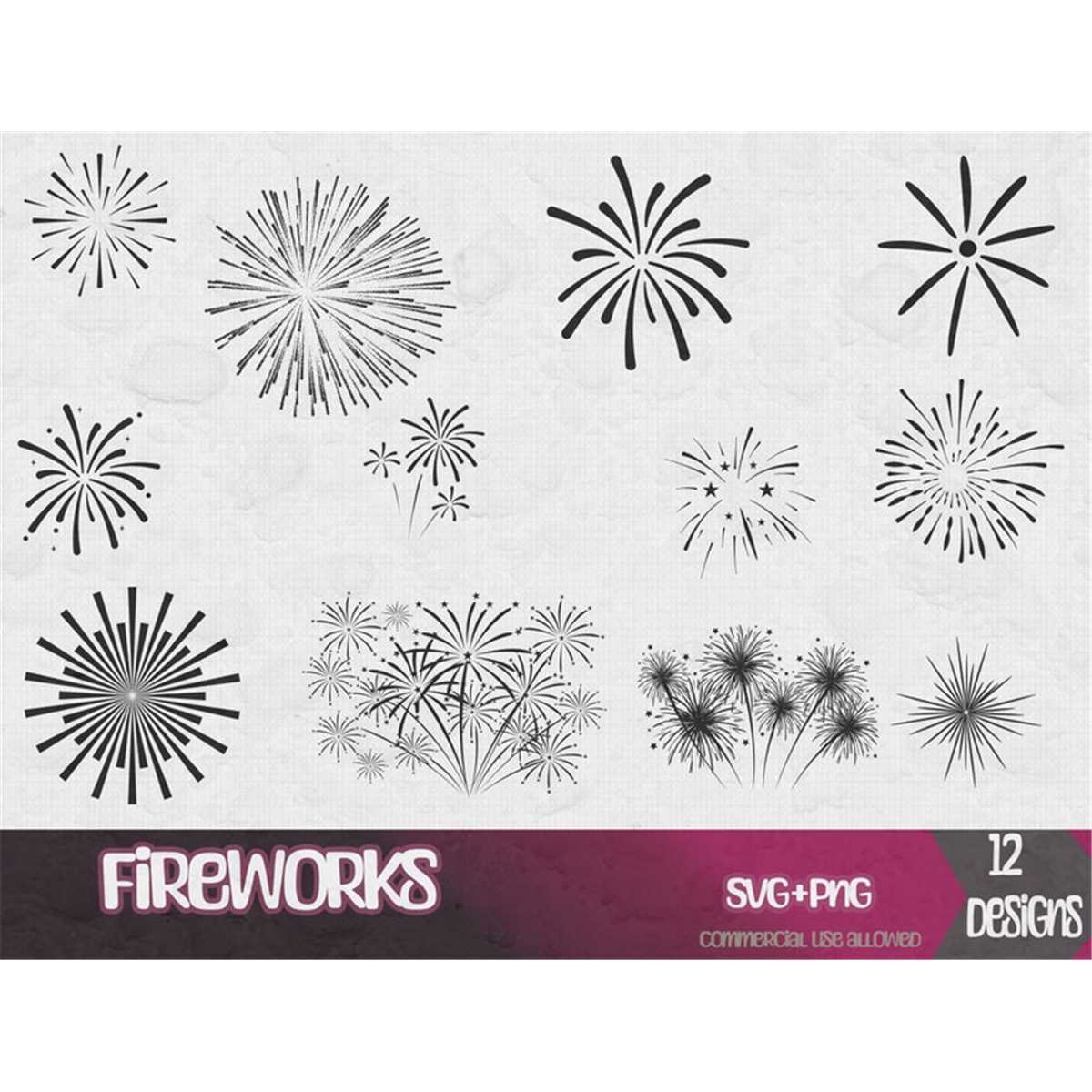 Staddon Heights Fireworks Clipart