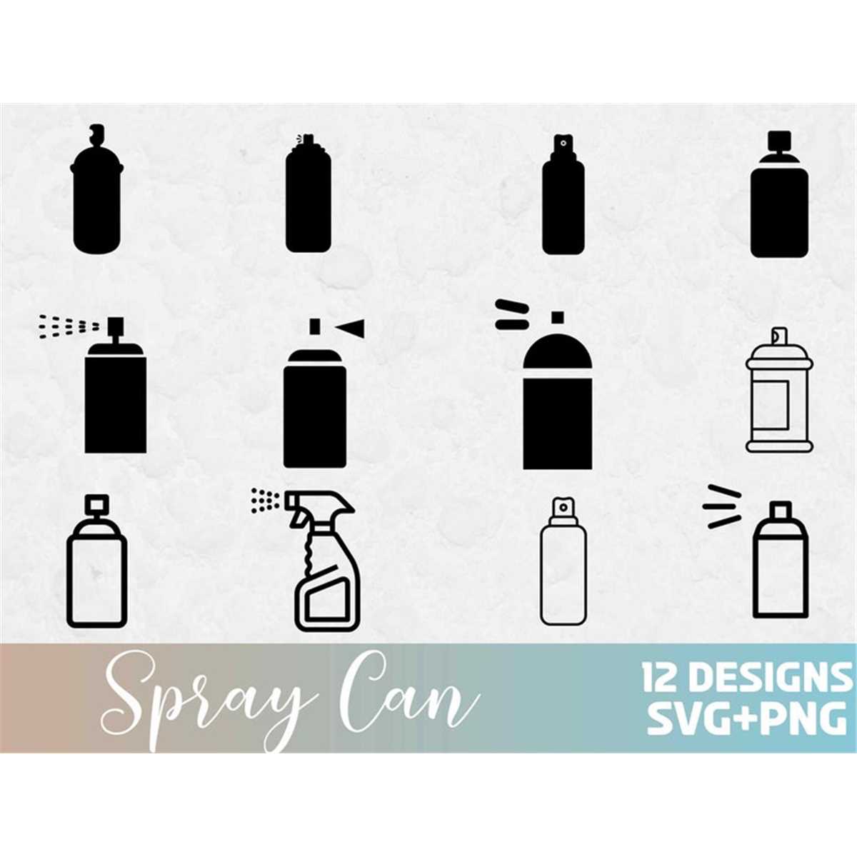 Spray Can Svg | Inspire Uplift
