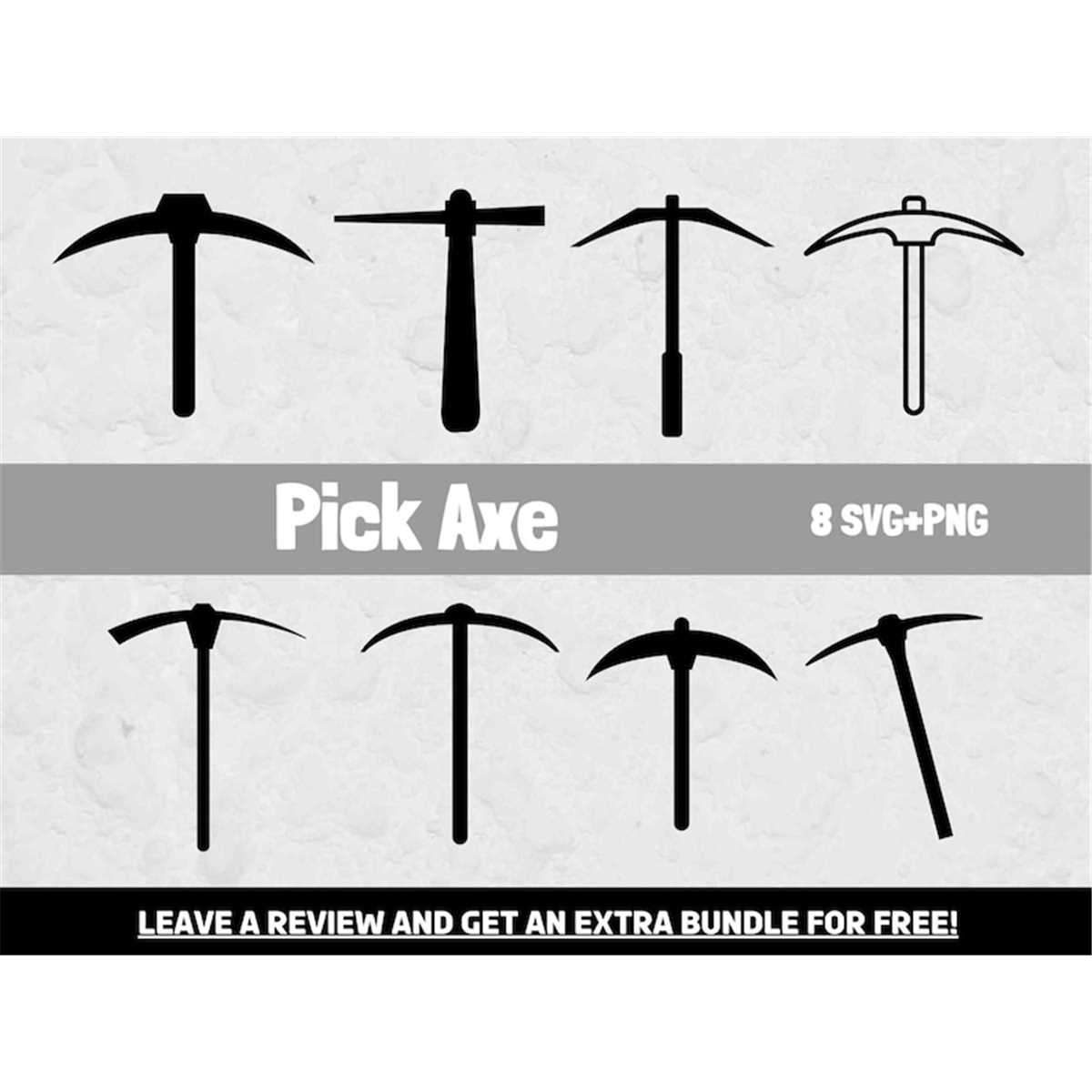 Pick Axe SVG, Svg files for Cricut, Miner SVG, Pick Axe PNG, | Inspire ...