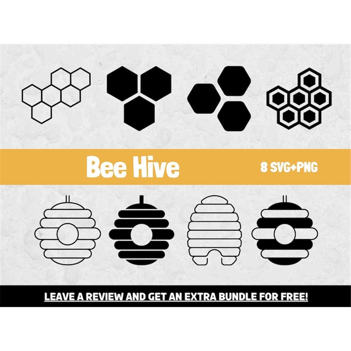 Bee Hive Svg Bundle, Bee Clipart, Summer Svg, SVG Files for | Inspire Uplift