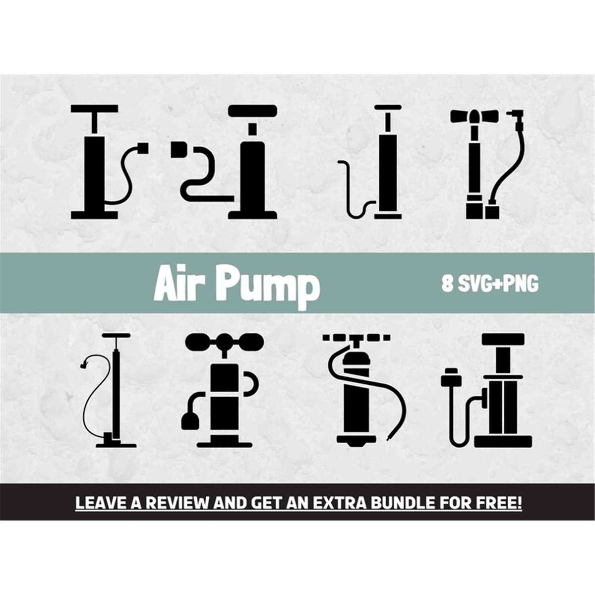 Air Pump SVG, Balloon Clipart, Air SVG, Svg files for Cricut | Inspire ...