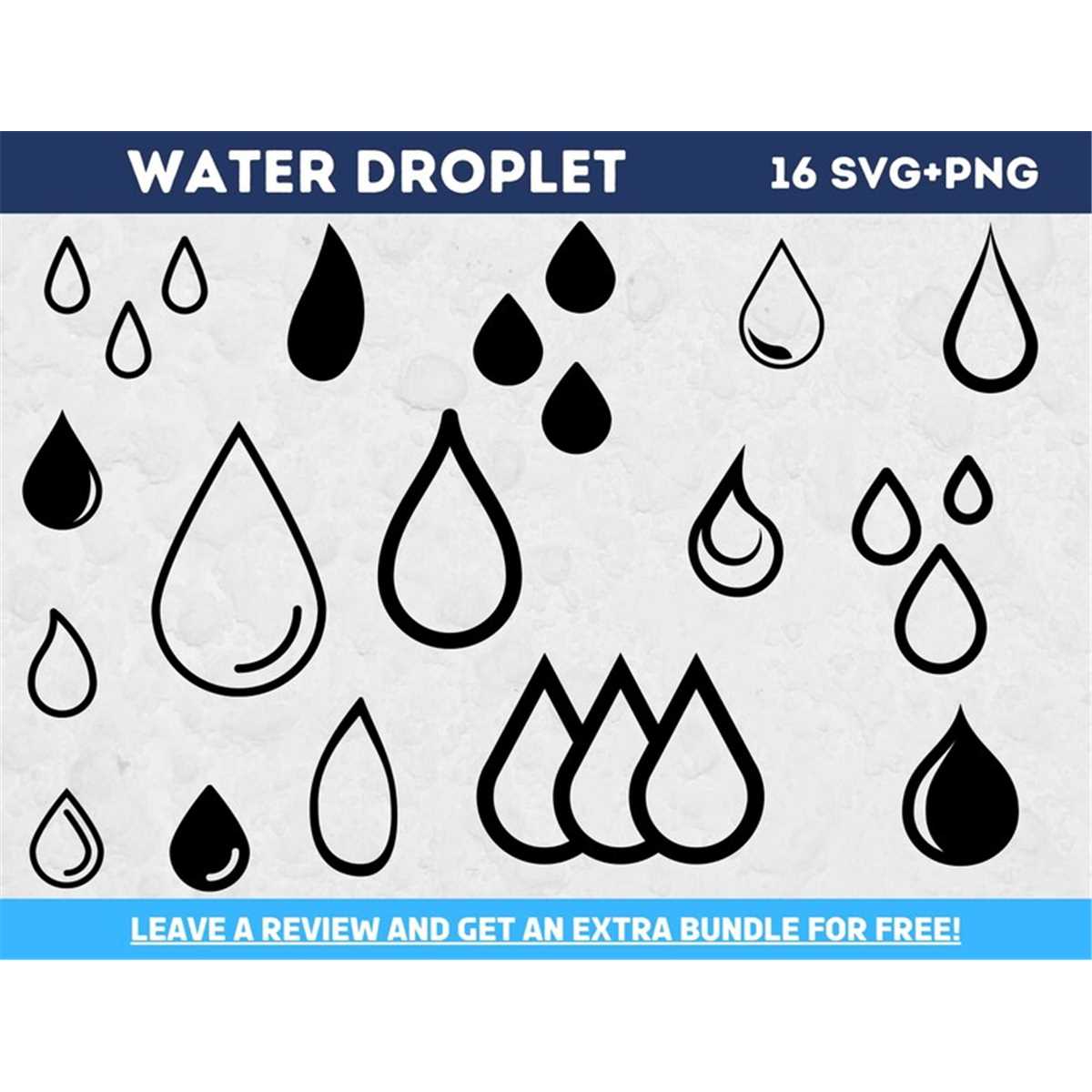 Water Droplet SVG Bundle, Plumber Svg, Water SVG, Svg files - Inspire ...