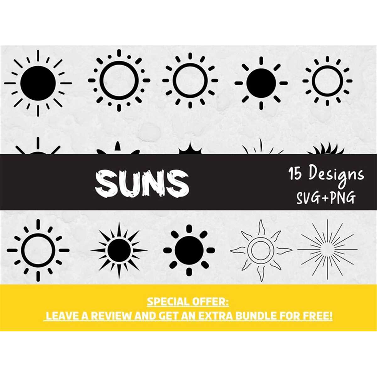 Sun Svg, Summer SVG, Svg Files for Cricut, Sun clipart, Spri | Inspire ...