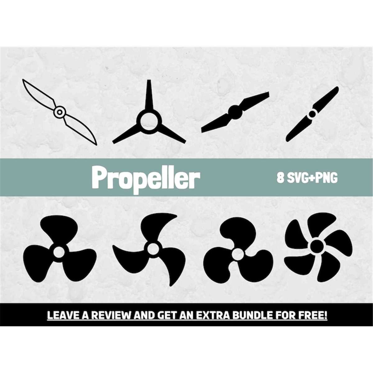 Propeller SVG, Airplane Clipart, SVG Files for Cricut, Vacat - Inspire ...