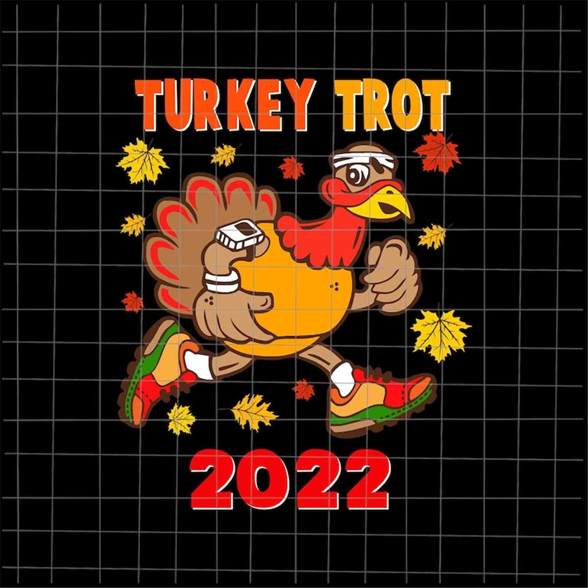 Turkey Trot 2022 Svg, Thanksgiving Turkey Trot Svg, Turkey R | Inspire ...
