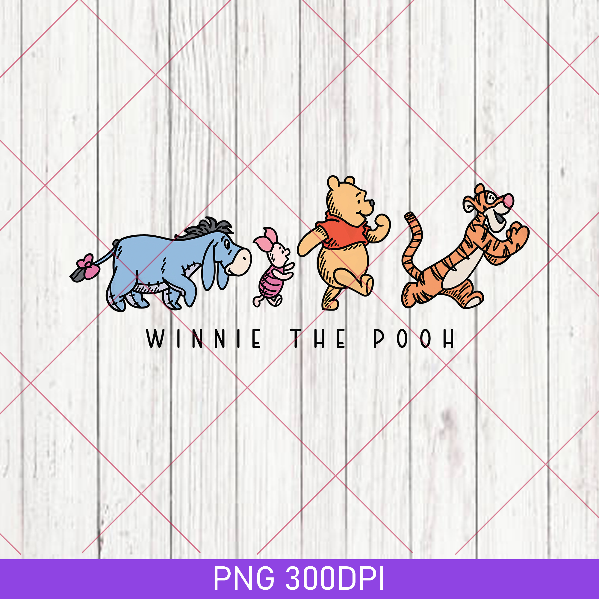 Vintage Pooh PNG, Winnie The Pooh PNG, Minimal Winnie The Po | Inspire ...