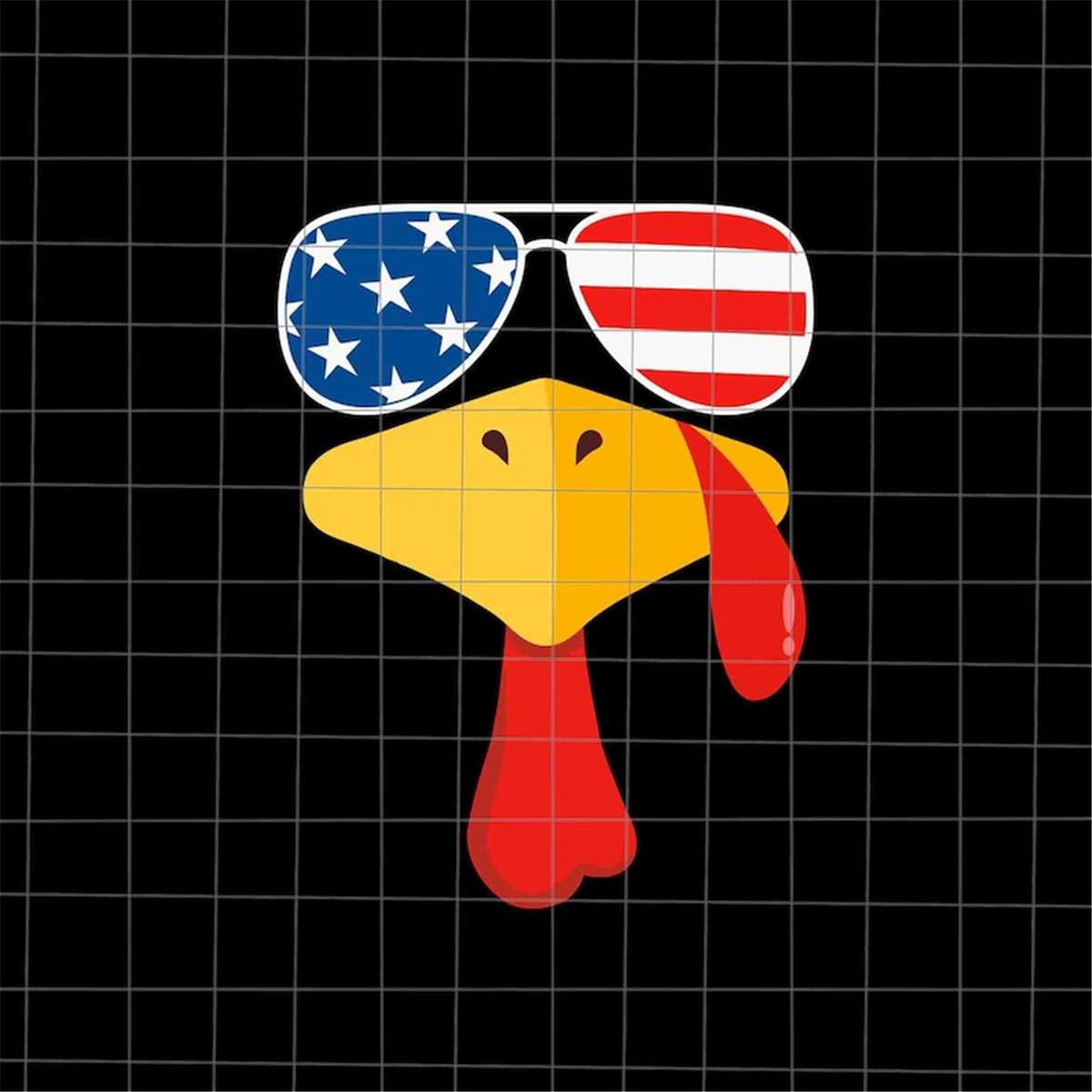 Turkey Face Glasses Svg, Turkeys Thanksgiving Svg, Tiny Turk | Inspire Uplift