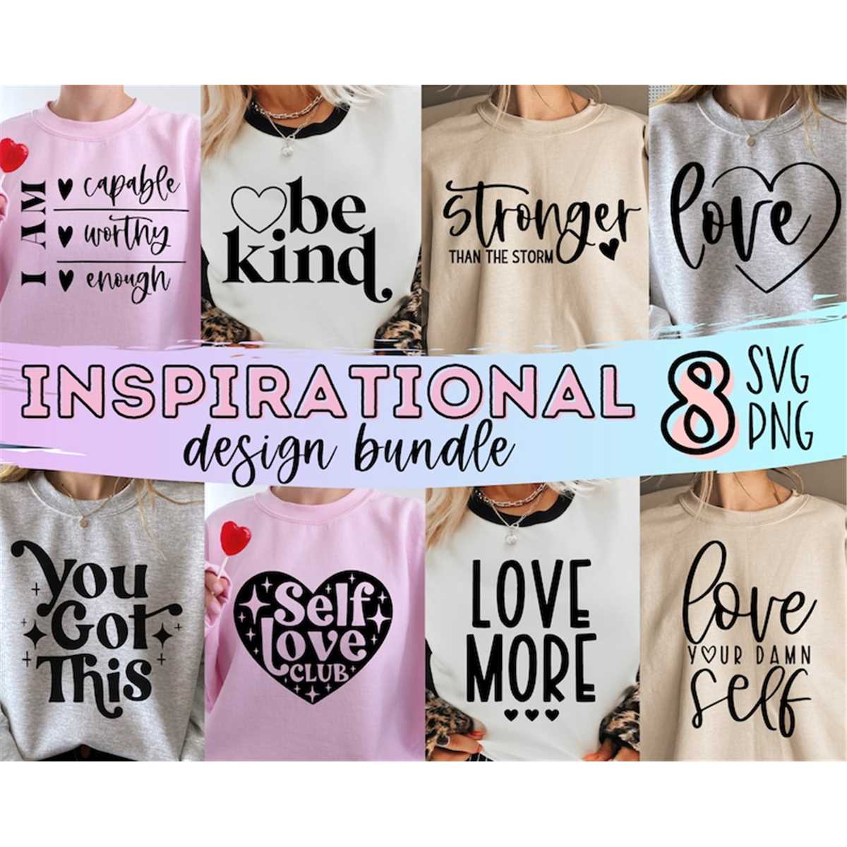 Inspirational Svg Bundle, Inspirational Quotes Svg, Motivati | Inspire ...