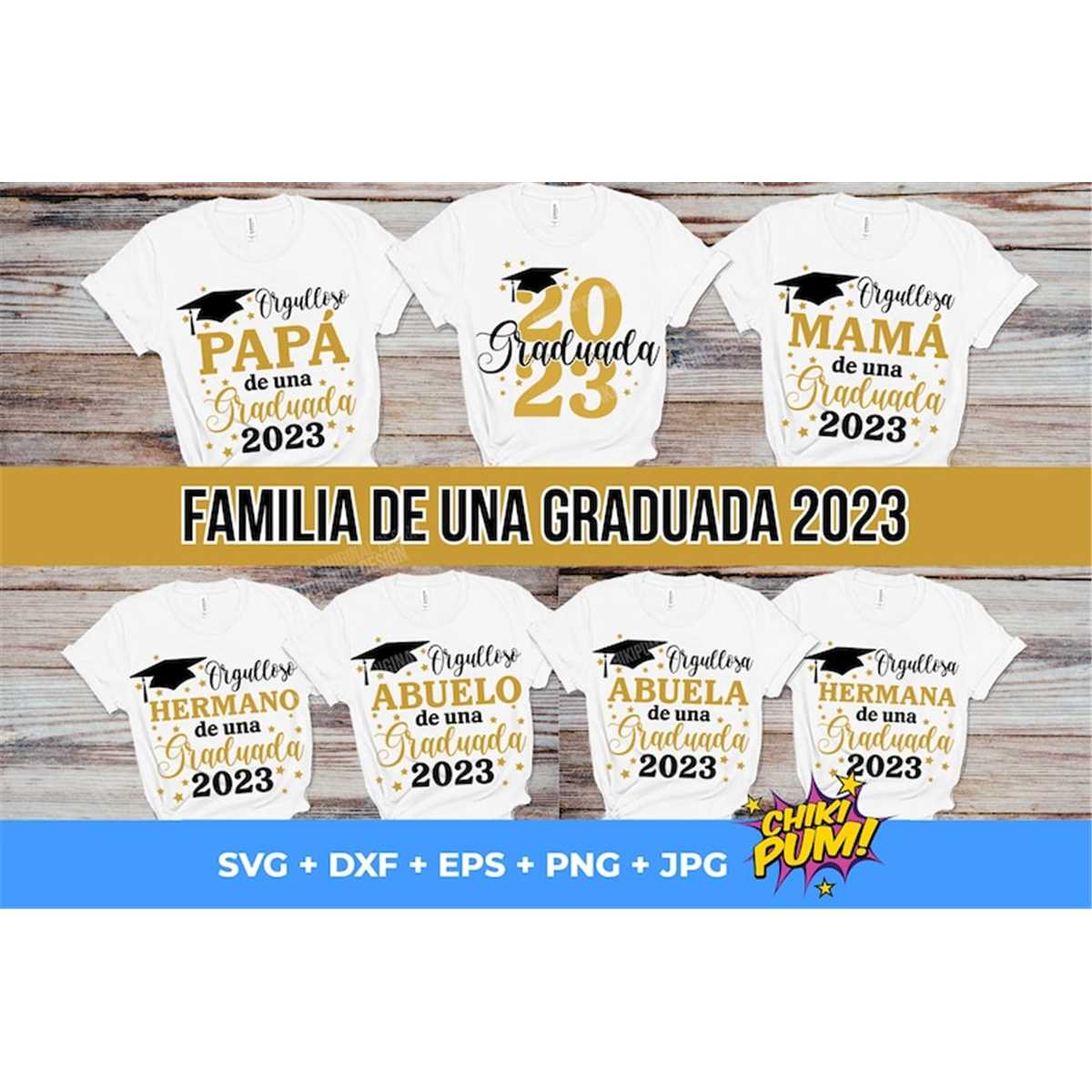 Class of 2023 Spanish Graduation SVG, Orgullosa Familia svg, | Inspire ...