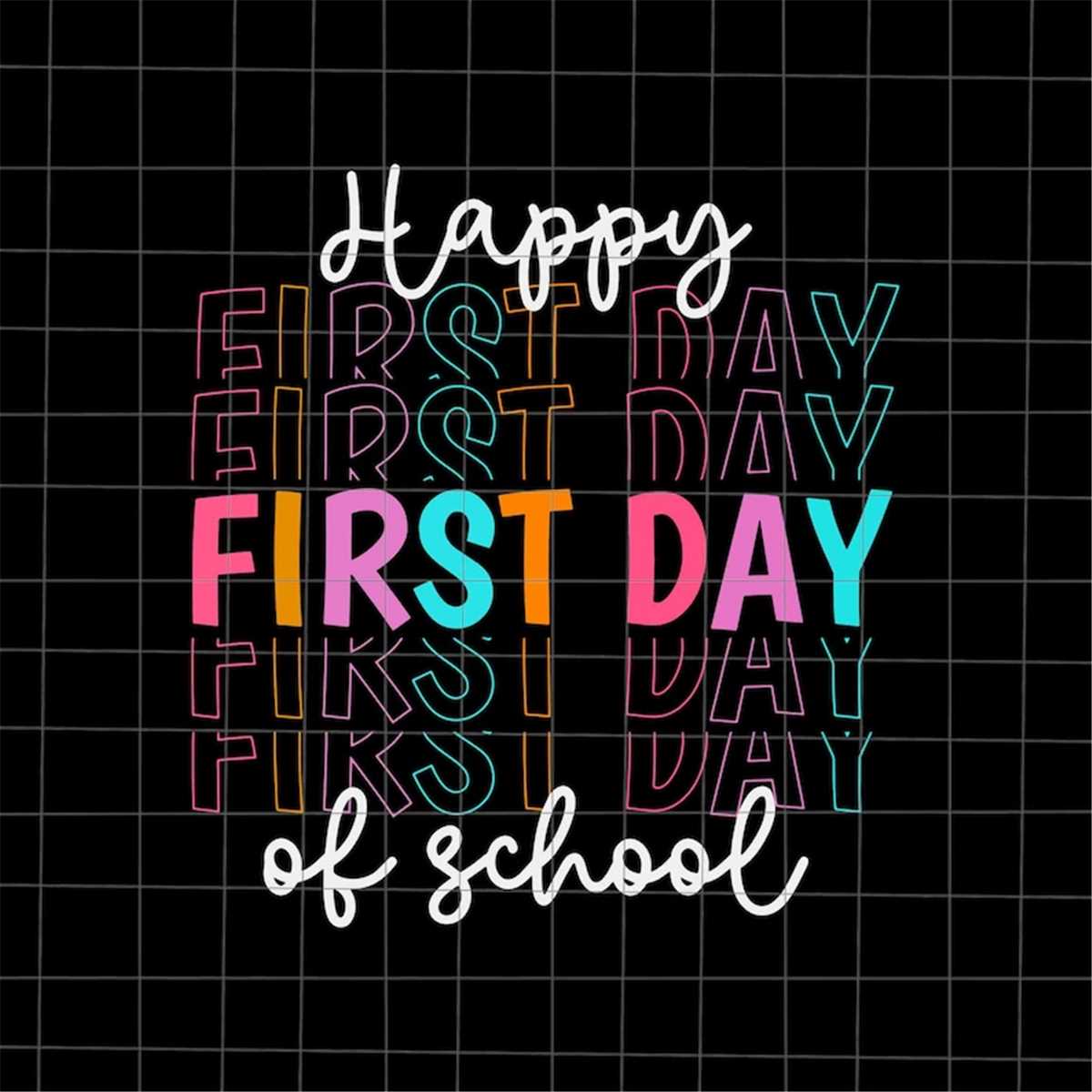 Happy First Day Of School Svg, Teacher Quote Svg, Back To Sc | Inspire ...