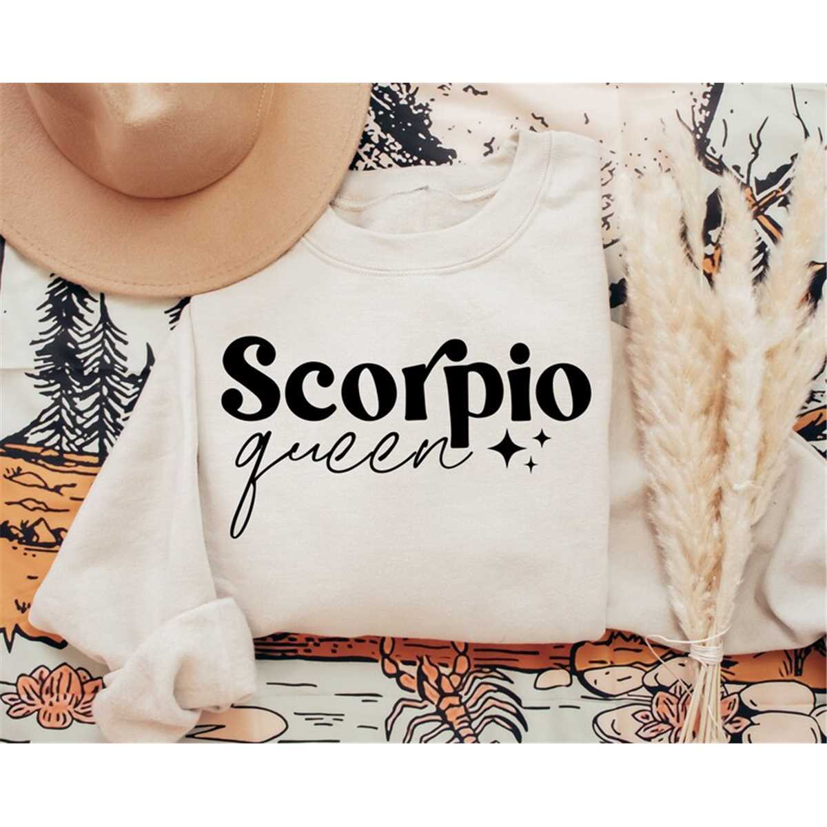 Scorpio Queen Svg, Scorpio Svg, Zodiac Svg, Scorpio Quotes S | Inspire ...