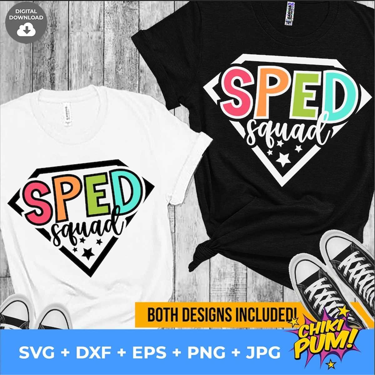 SPED Squad Svg, Sped Teacher Svg, Special Education Svg, Spe | Inspire ...