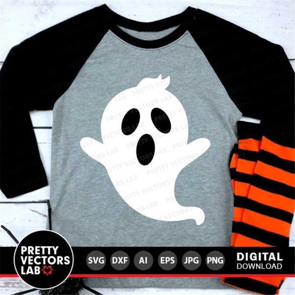 Ghost Svg, Halloween Svg, Kids Cut Files, Ghoul Svg, Spooky | Inspire ...