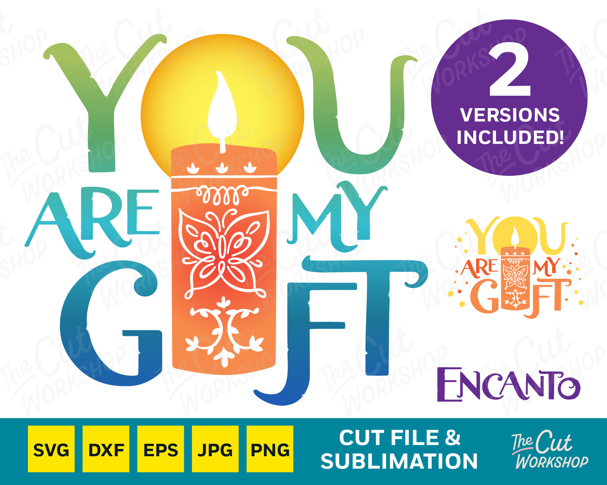 Encanto Miracle Candle Svg Encanto Magic Candle Images Insta | Inspire ...