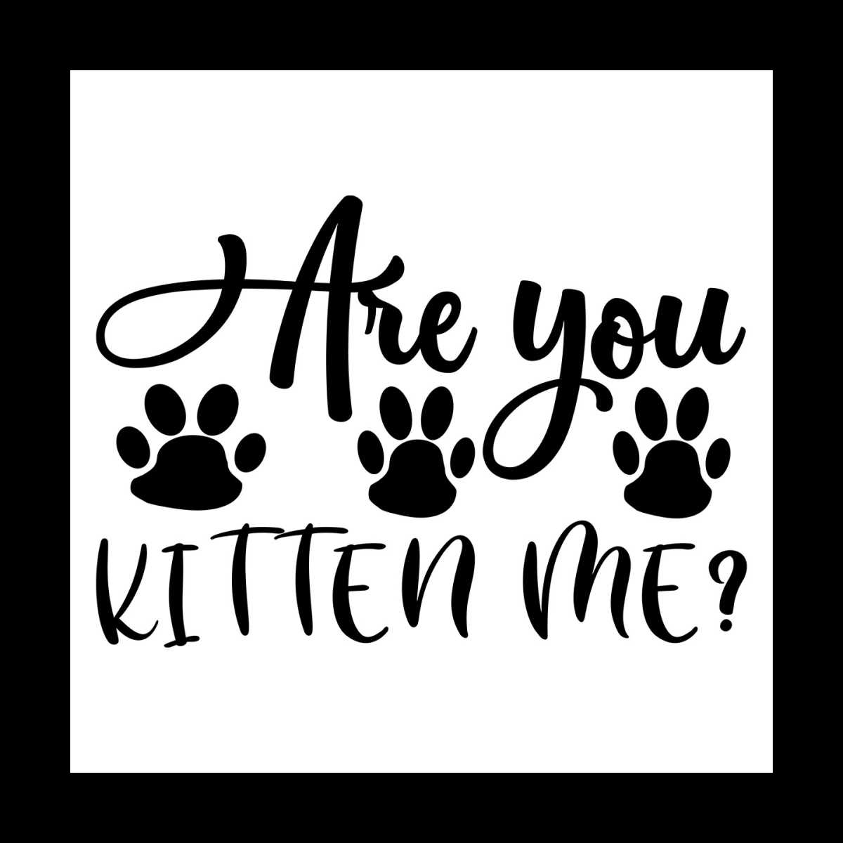 Are you kitten me svg, Pet Svg, Cat Svg, Cat lover Svg, Cute | Inspire ...