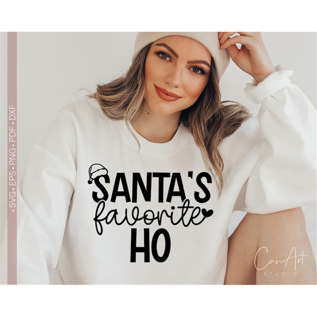 Santa's Favorite Ho Svg, Funny Christmas Party Svg, Christma | Inspire ...