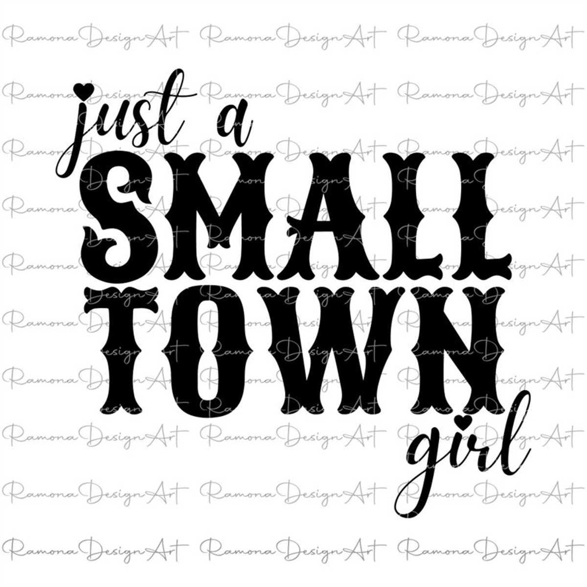 Just a Small Town Girl SVG PNG, Country Girl Svg, Southern G | Inspire ...