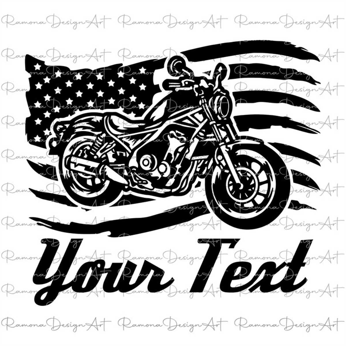 Personalized Motorcycle SVG - Motorcycle Sticker, Custom Mot | Inspire ...