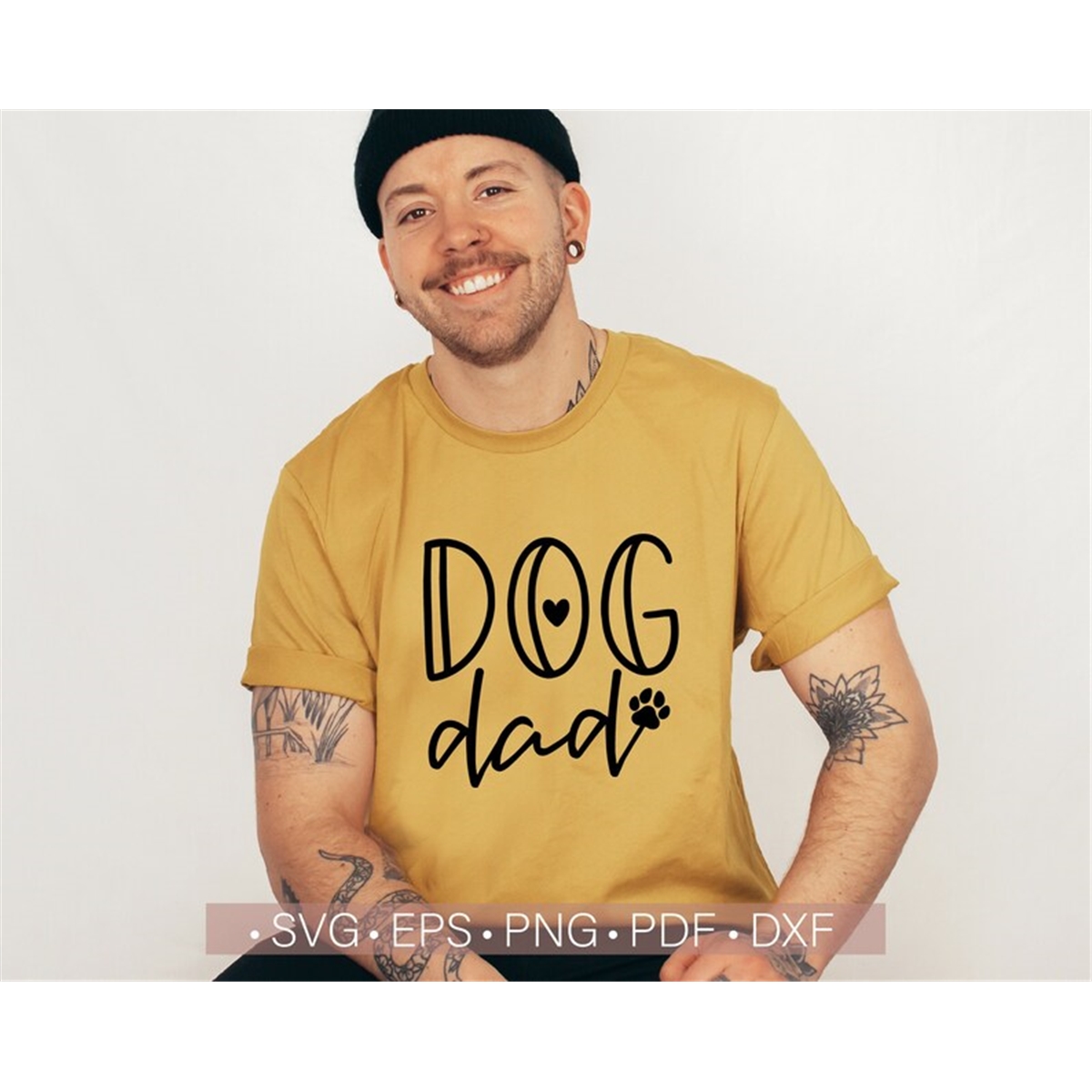 Dog Dad Svg, Dog Daddy Svg, Dog Father Svg Cut File For Cric | Inspire ...