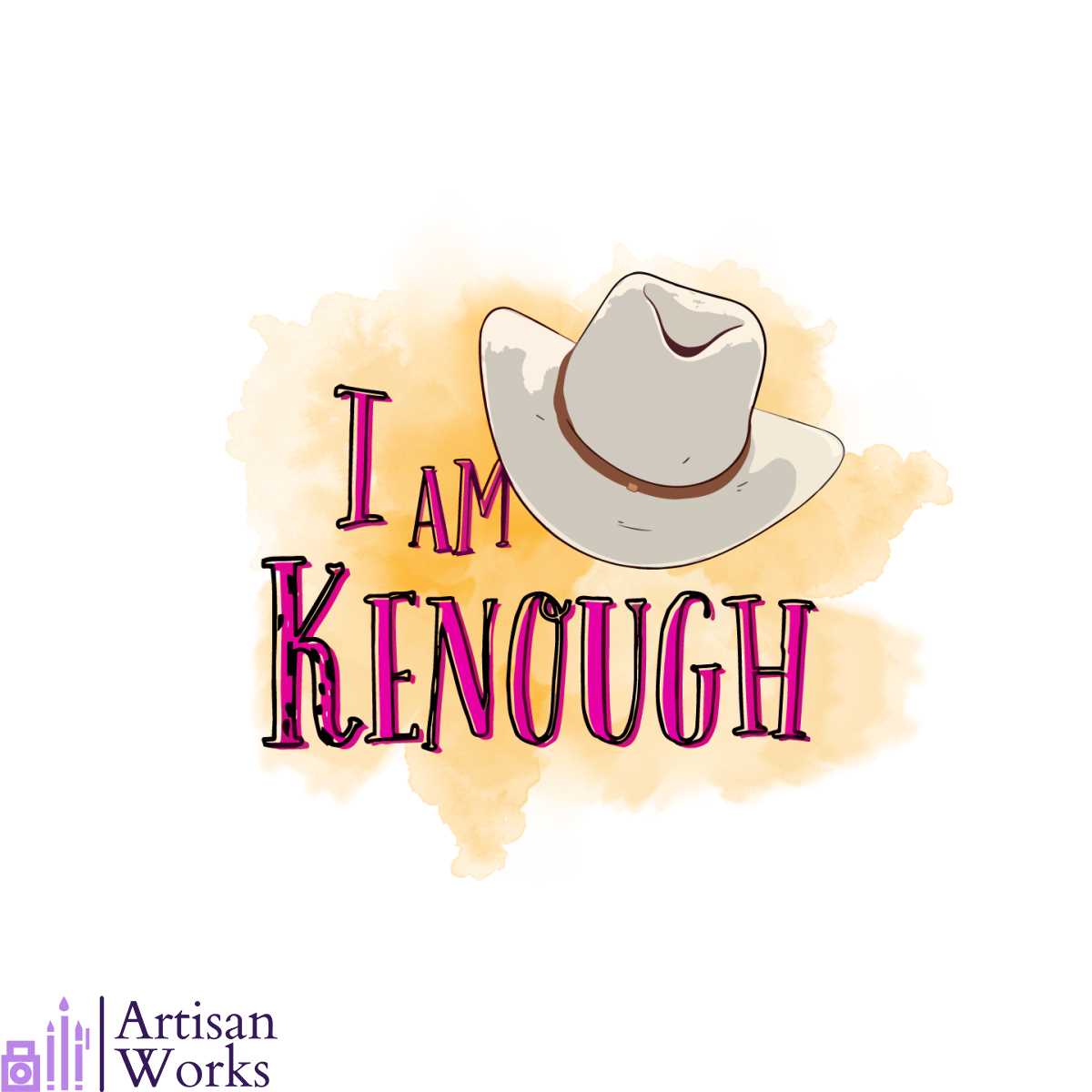 Must Have I Am Kenough Ken Quotes PNG Download | Inspire Uplift