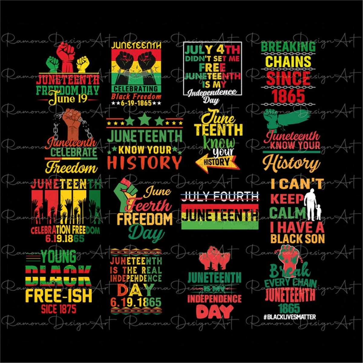 Juneteenth svg bundle designs, Juneteenth svg files for cric | Inspire ...