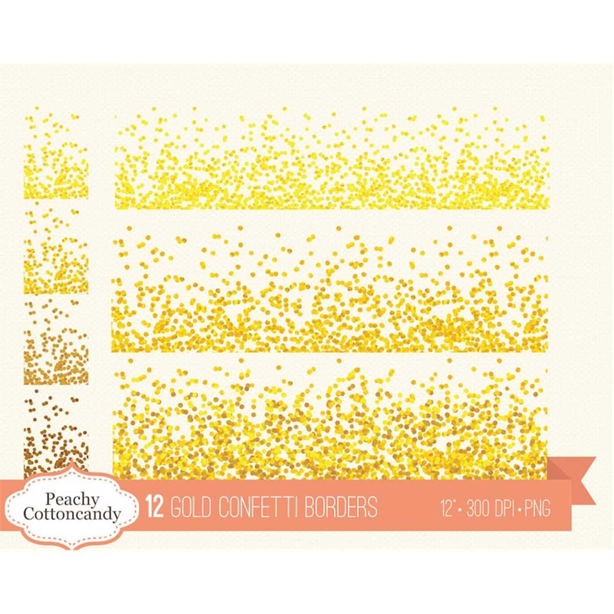 Confetti Borders